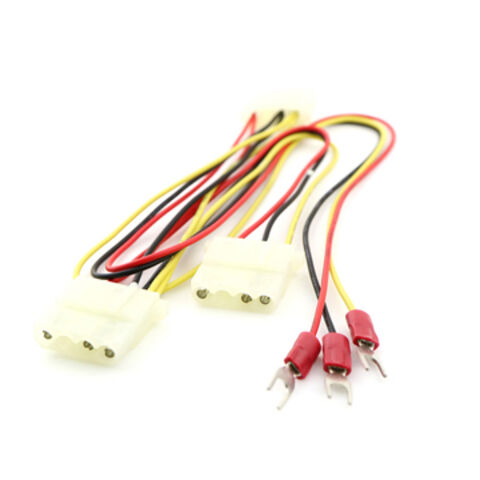 Taiwan 4pin AMP Tyco Power Connectors to Fork Terminal Wiring Harness ...