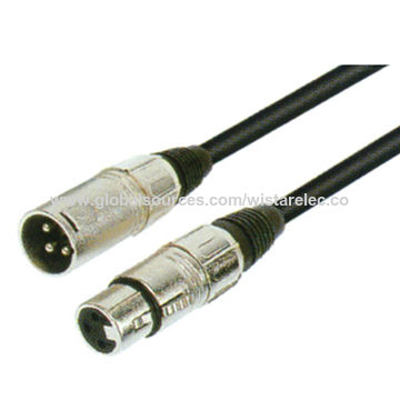 Buy Wholesale China 3 Pin Microphone Cable & 3 Pin Microphone Cable at ...