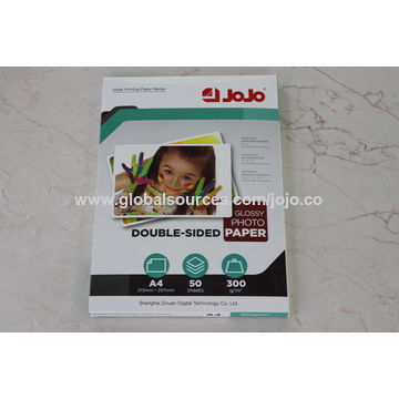 Buy Wholesale China 300g Two Face Glossy Photo Paper & Two Face Glossy ...