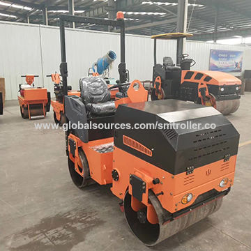 Chinese Diesel Engine Smt-1.3t Full Hydraulic Vibratory Road Roller ...