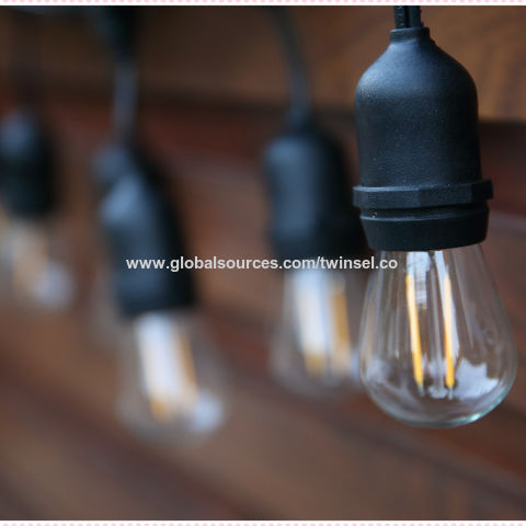 China LED String Light, E27 E26 Sockets Commercial Grade LED String ...