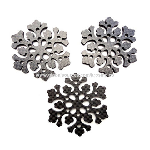 Buy Wholesale China High Quality Carbon Fiber Made Snowflake Products ...