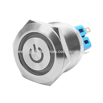 Buy Wholesale China Push Button Switch With Power Symbol Backlight ...