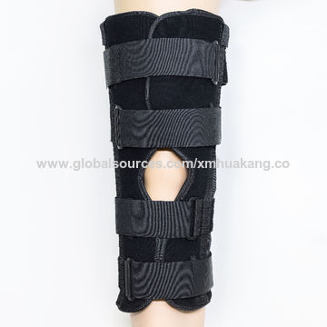 China Adjustable Tri-Panel Knee braces With Aluminum support soft foam ...