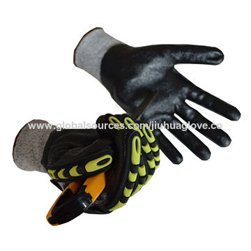 Buy Wholesale China Hppe Fine Grinding Anti-cutting Hand-back Seam Tpr ...