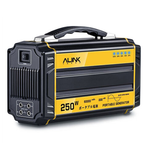 Buy Wholesale China Alinktrend 250w Portable Generator, 60000mah Pure ...
