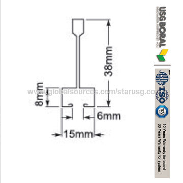 Buy Wholesale China Fine Line Long Cross Tee Grids & Ceiling Grids at ...
