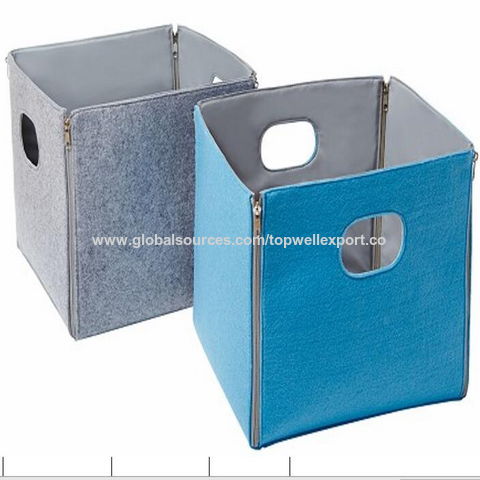 Buy Wholesale China High Quality Foldable Felt Storage Bucket With ...