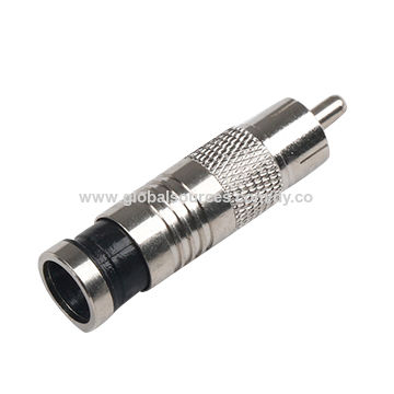 RCA compression connector, RCA connector RCA adaptor CATV connector ...