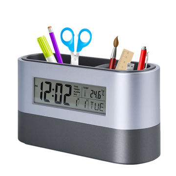 Buy Wholesale China Promotion Multi-function Desk Plastic Digital Clock ...