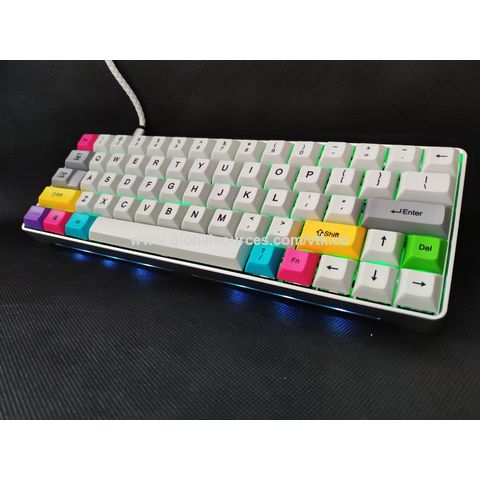 Buy Wholesale China Colorful Pbt Mechanical Keyboard With Rgb Lighting ...