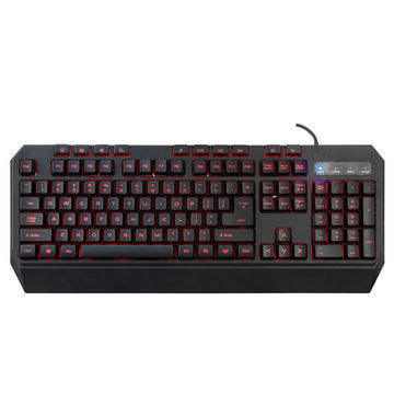 10 Macro Keys Backlit Gaming Keyboard With Ce Rohs - Expore China ...
