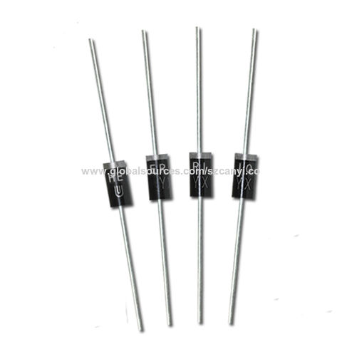 China HER101 High Efficiency Diode 100V Max Reverse Voltage 0.3 Grams Weight on Global Sources ...