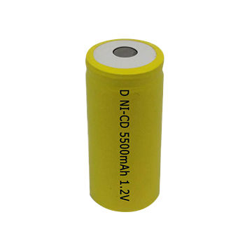 Ni-Cd Battery, 5,500mAh, 1.2V, Long Life with CE Mark, Rechargeable ...