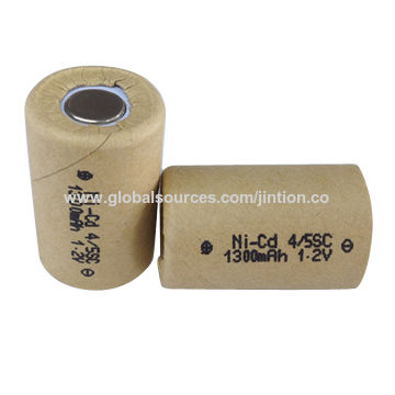 Buy Wholesale China Ni-cd 4/5sc 1300mah 1.2v Rechargeable Battery Cell & Ni-cd 4/5sc 1300mah 1 ...