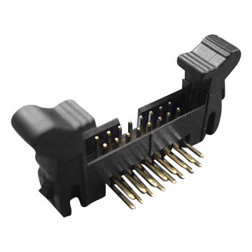 Buy Wholesale China Box Header With Latches, Pitch Of 2.00mm, Right ...