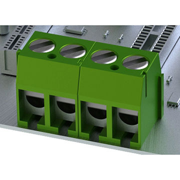 Pcb Connectors,wire Protector Type Terminal Blocks Wka381, Pitch3.81 ...