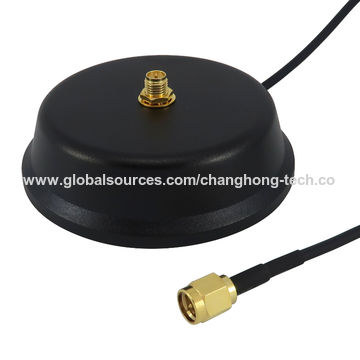 Antenna Magnetic Base Mount With Rg174 Cable And Sma Connector - Expore ...