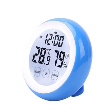 Buy Wholesale China Humidity Meter Alarm Clock Indoor Electronic ...