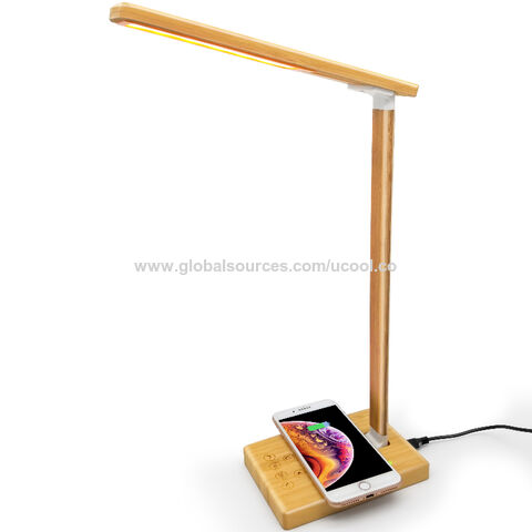 Buy Wholesale China Multifunction Folding Table Desk Led Lamp, Wireless ...