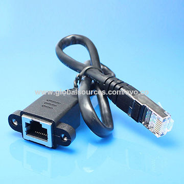 Buy Wholesale China Rj45 Female Shield With Screws To Rj45 Male Cable ...
