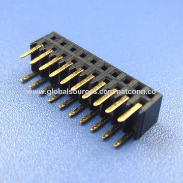 Buy Wholesale China Female Headers, 2.00mm Pitch, Dual Row, Side Entry ...