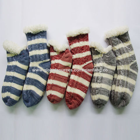 Buy Wholesale China Women Winter Super Thick Adult Slipper Socks With ...