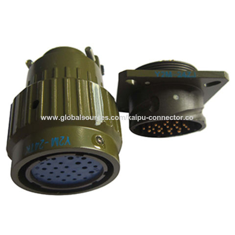 Y2M series circular connectors,use die casting parts,bayonet coupling ...