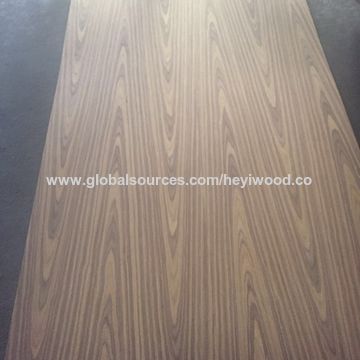 ChinaRecon teak veneer faced MDF board 1.9 - 3.6mm on Global Sources