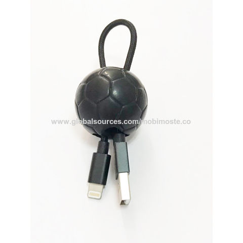 Buy Wholesale China Mfi Licensed Lightning Cable In Pendent Football ...