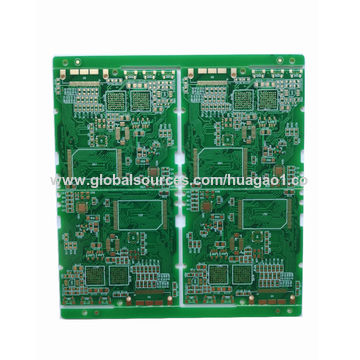 Buy Wholesale China Enig 1u" Gold Finish 4 Layers Pcb Bare Board With ...