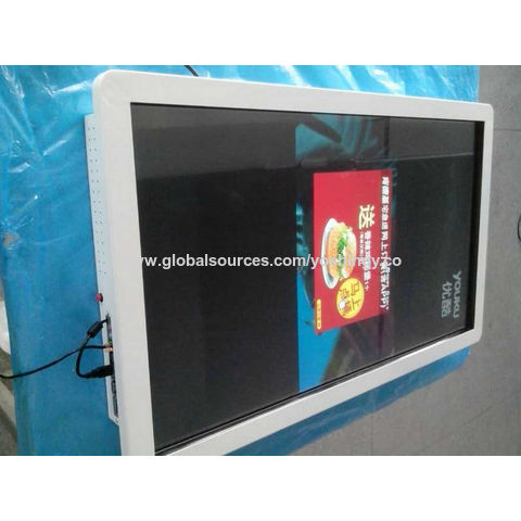 43" advertising machine indoor wall mounted machine with smart function ...