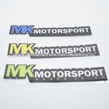 Buy Wholesale China Custom Logo Waterproof Anti Uv Plastic Labels & Car ...