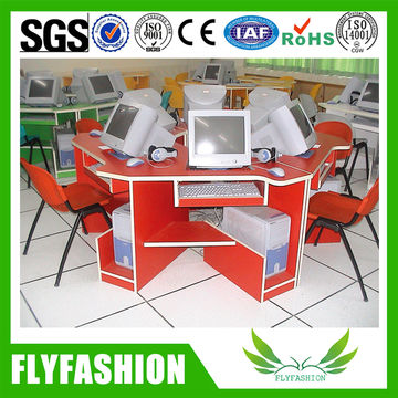 Buy Wholesale China School Furniture Computer Table And Chair Set With ...