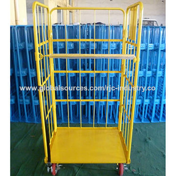 Buy Wholesale China Industrial Carbon Steel Logistic Stackable Foldable ...