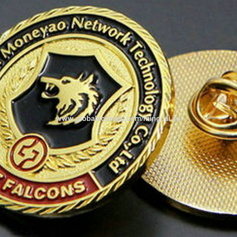 Buy Wholesale China Personalized Metal Emblem/lapel Pins With Clutch ...