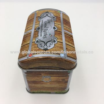 Buy Wholesale China Custom Made Classic Biscuit Rectangular Tin Box ...