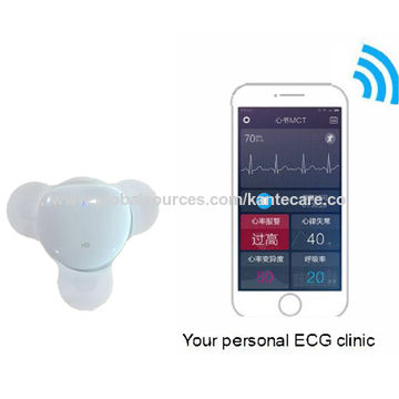 ECG Clinic Wearable bluetooth Holter ECG with Android/IOS System 24 ...