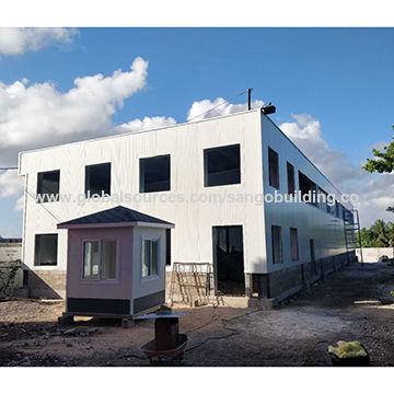 ChinaTwo floor steel structure buidling for office on Global Sources