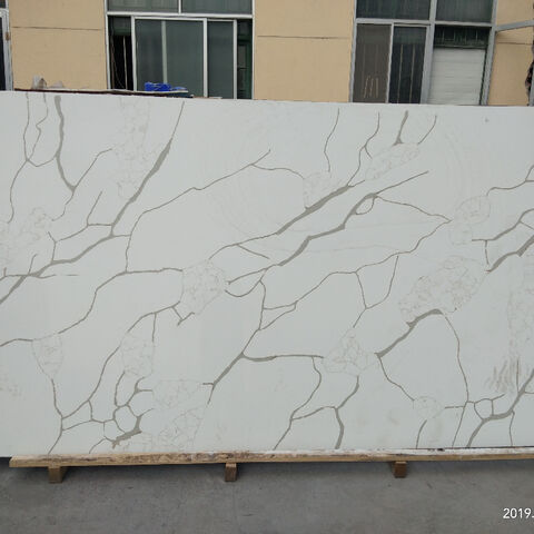 Quartz Stone Used For Kitchen Countertop In Cararra Or Culcata Design ...