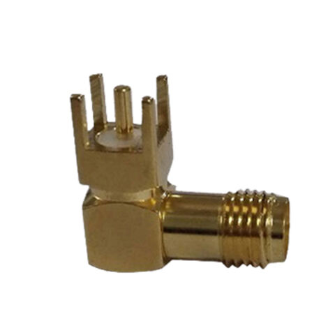 R/A SMA PCB Female Connector, Total Length 15.3mm, SMA PCB connector ...