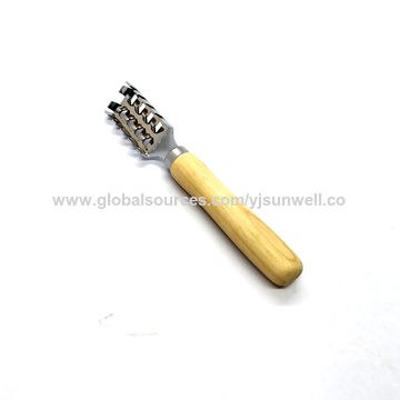 Buy Wholesale China Fish Scalers With Wooden Handle & Fish Scraper at ...