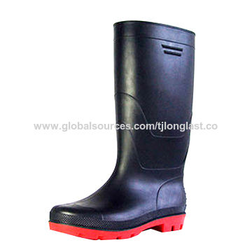 Buy Wholesale China Pvc Safety Rain Boots, Pvc And Nitrile Injection ...
