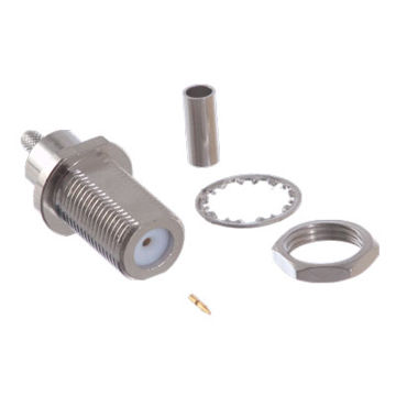 F Female Connector for RG174 Cable Antenna Assembly, F Female Connector ...
