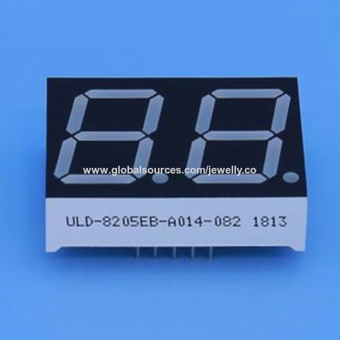 Buy Wholesale China 0.8 Inch Blue Dual-digit 7 Segment Led Display & 7 ...