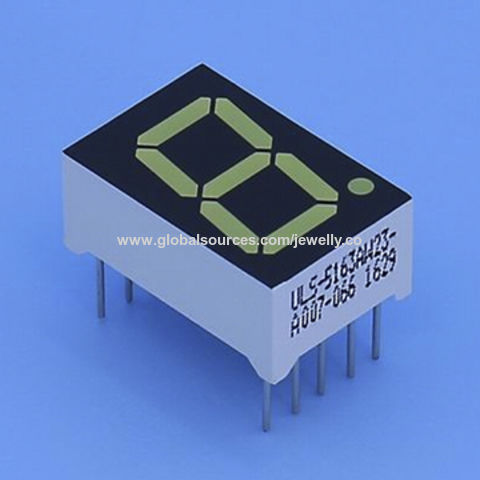 Buy Wholesale China 0.56" White Kathode 7-segment Led Display & 7 ...