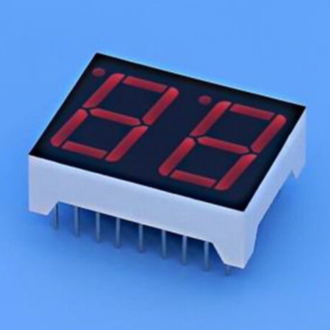 Buy Wholesale China Red Anode 0.56-inch Dual-digit 7 Segment Led ...