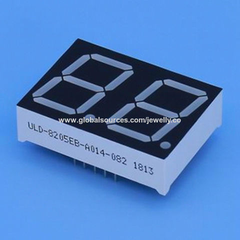 Buy Wholesale China 0.8 Inch Blue Dual-digit 7 Segment Led Display & 7 ...