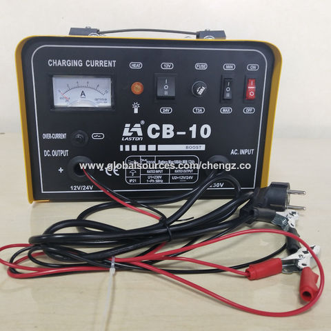 Buy Wholesale China Manual Car Battery Chargers 12v/24v 12-100ah Car ...