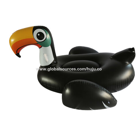 China Custom giant pvc inflatable Black woodpecker Toucan floating ...